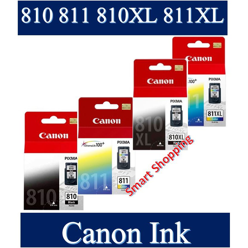 Original Canon Ink 810XL 810 811XL 811 PG-810XL CL-811XL CL 811XL PG ...