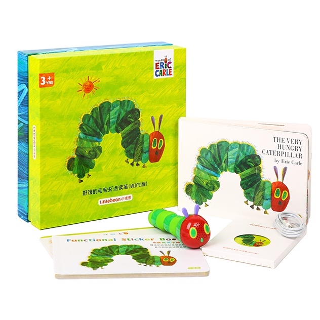 The Very Hungry Caterpillar Talking Pen + caterpillar English picture ...