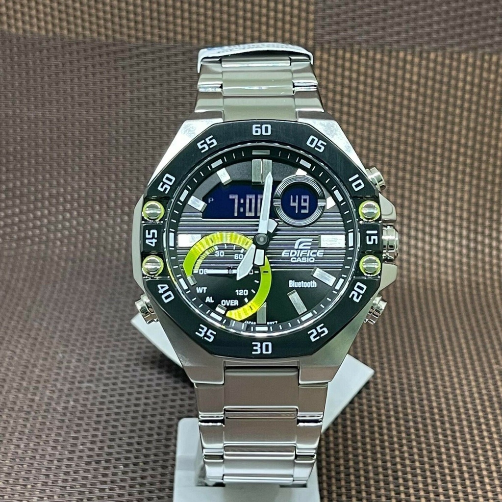 Casio Edifice ECB-10DB-1A Smartphone Link Bluetooth Analog Digital Men's Watch | Shopee Singapore
