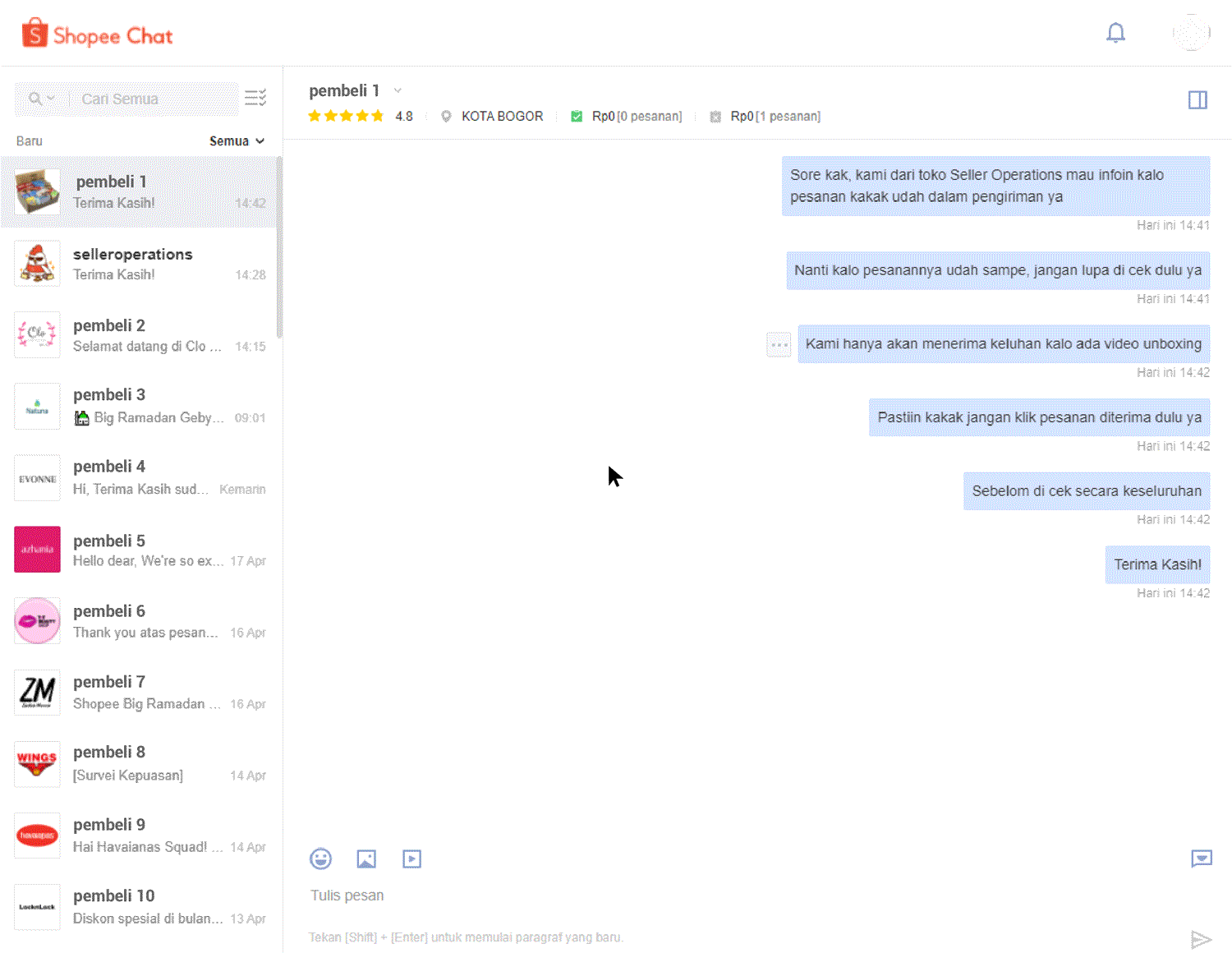 Mengelola Chat di Shopee | ID Pusat Edukasi Penjual [Shopee]
