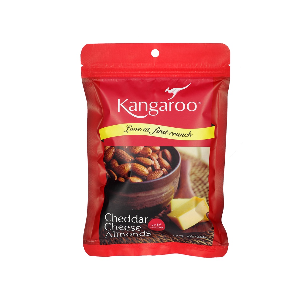Kangaroo Cheddar Cheese Almond 100g 【Bundle of 3】 | Shopee Singapore