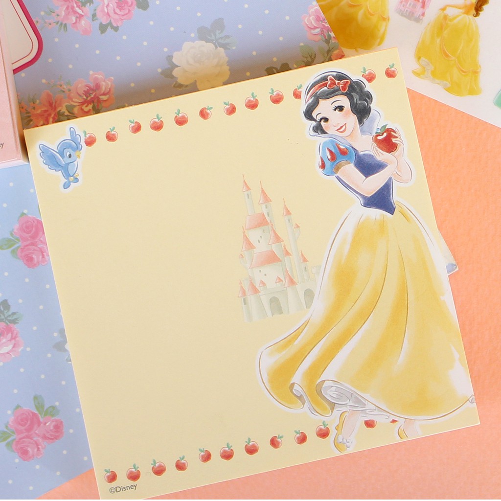 Disney Princess Memo pad 1 pcs 100 sheets / School Office Stationery ...