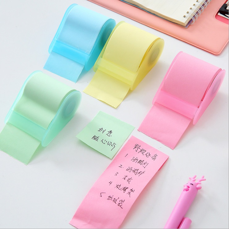Creative Sticky Notes Tape-style Sticky Notes Series Memo Records Tape ...