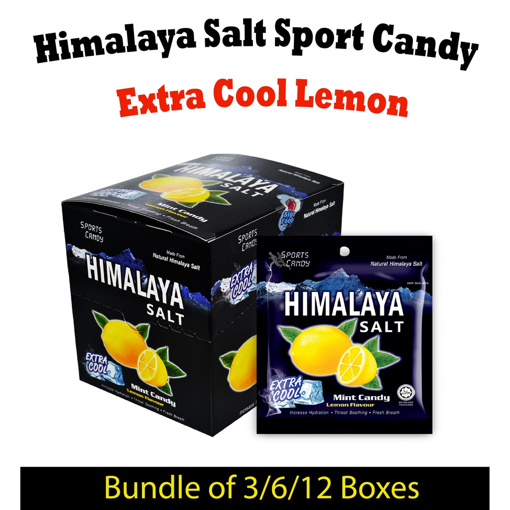 [AUTHENTIC] HIMALAYA SALT SPORTS CANDY (WHOLESALE BUNDLE - 3 BOXES / 6 ...