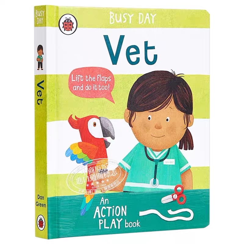 [SG Stock] Busy Day Book Series: Vet | Shopee Singapore