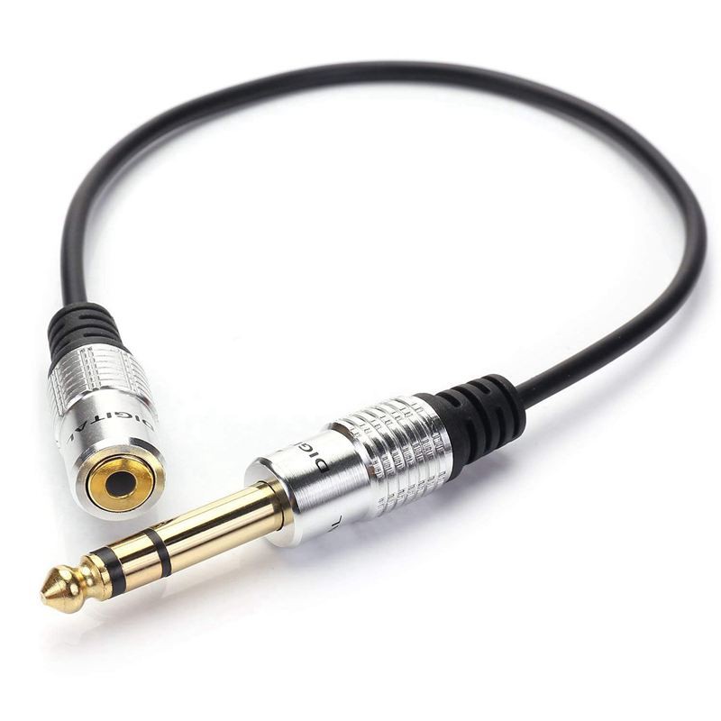 1 4 Inch To 3 5mm Stereo Adapter Cable 6 35mm TRS Male To 3 5mm Female