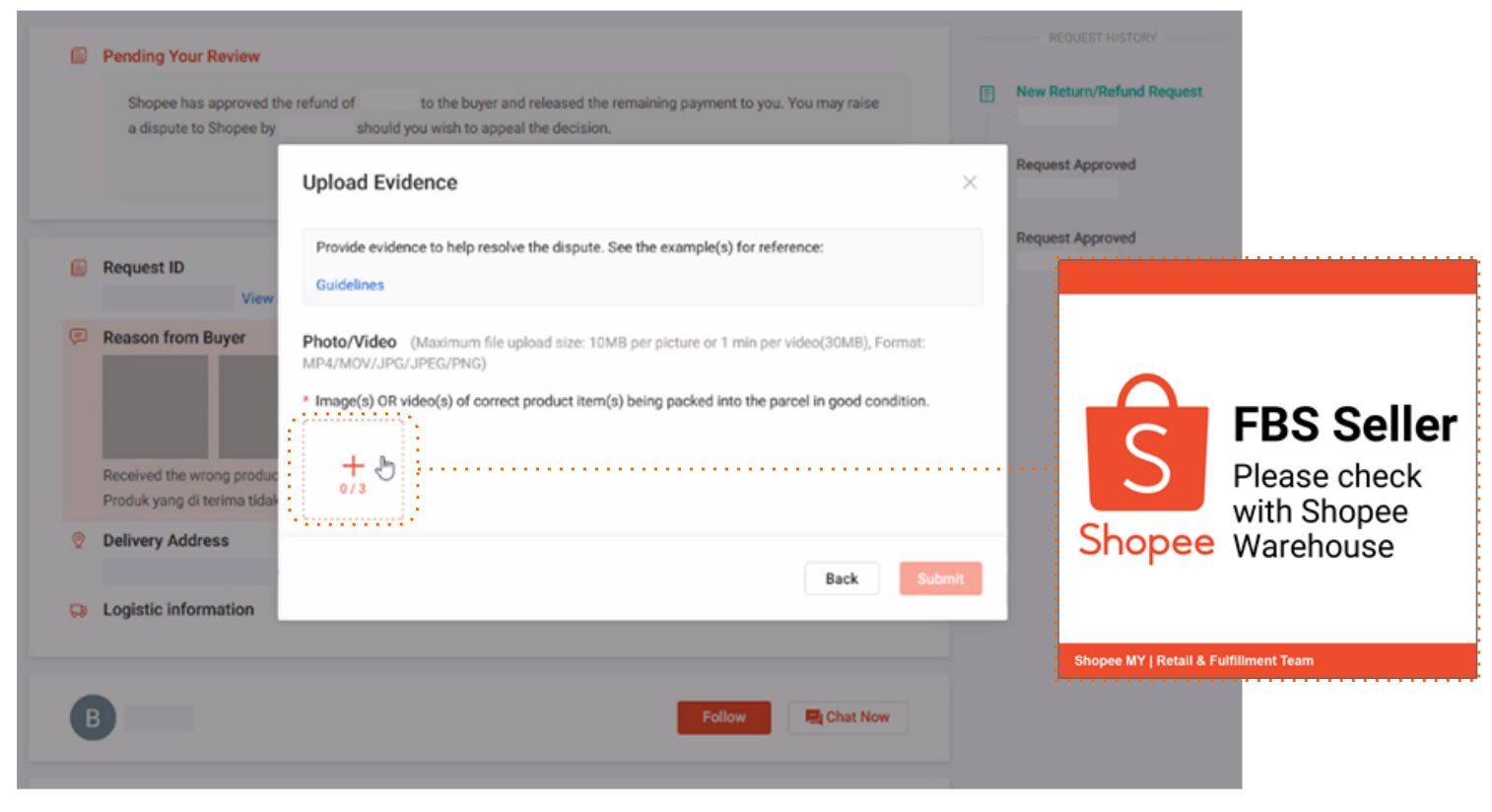 How to raise a dispute on Return/Refund requests approved by Shopee ...