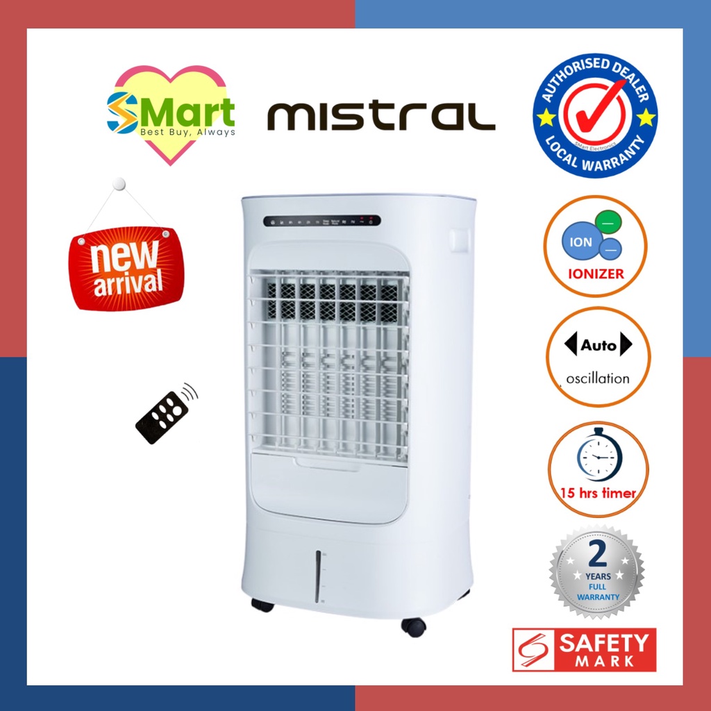 Mistral 10L Air Cooler with Built-in Ionizer [MAC001E] | Shopee Singapore