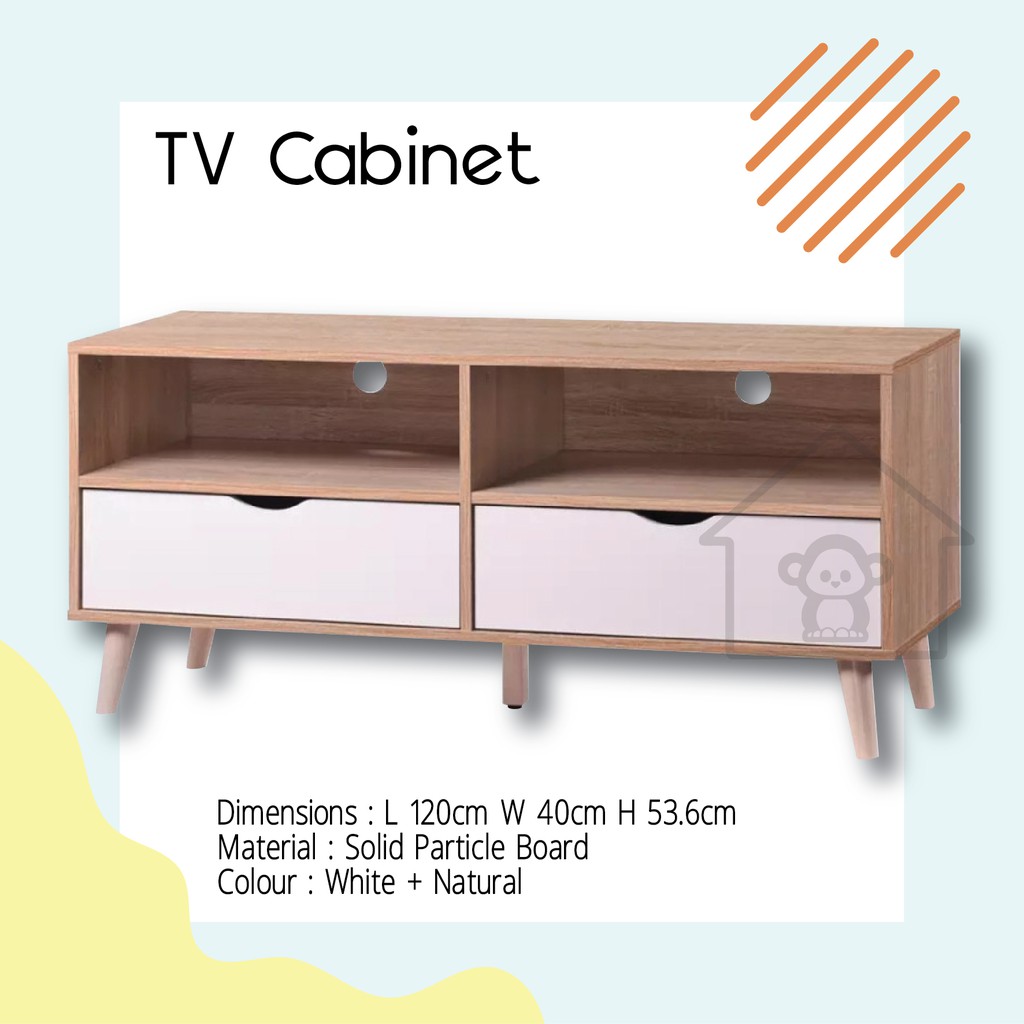 TV CABINET / TV STAND / MEDIA STORAGE/ TV RACK/ TV CONSOLE/ MEDIA ...