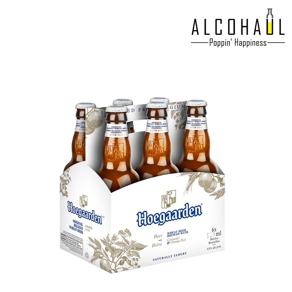 Hoegaarden White Beer 330ml (6 & 12 Bottles) | Shopee Singapore