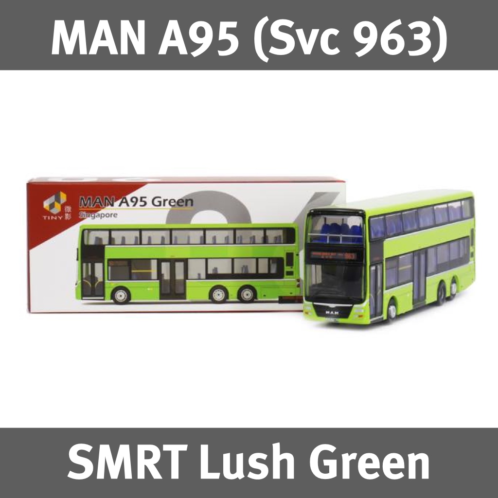 [SG STOCK] 1/110 Tiny SMRT Land Transport Authority (LTA) Singapore MAN ...