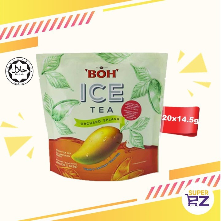 BOH Ice Tea Orchard Splash (20sx14.5g) | Shopee Singapore