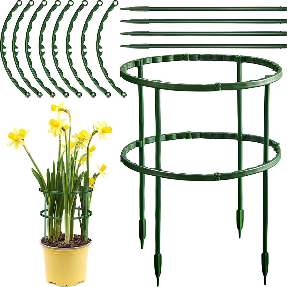 Plant Support Cage Plie/Semi-Circle Green House Orchard Fixing Rod ...