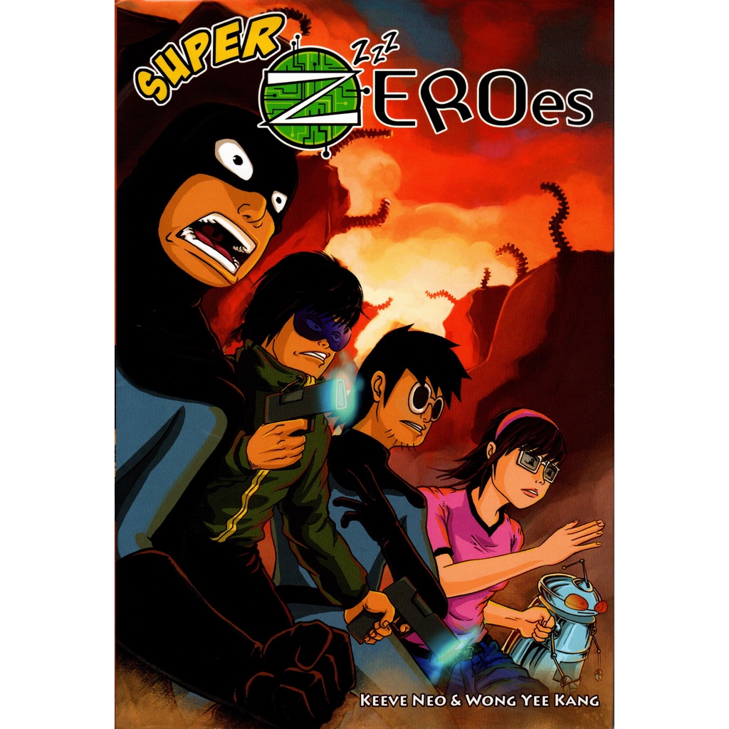 Super Zeroes Comic | Singapore Comics Manga Book | Comedy Funny Crazy ...