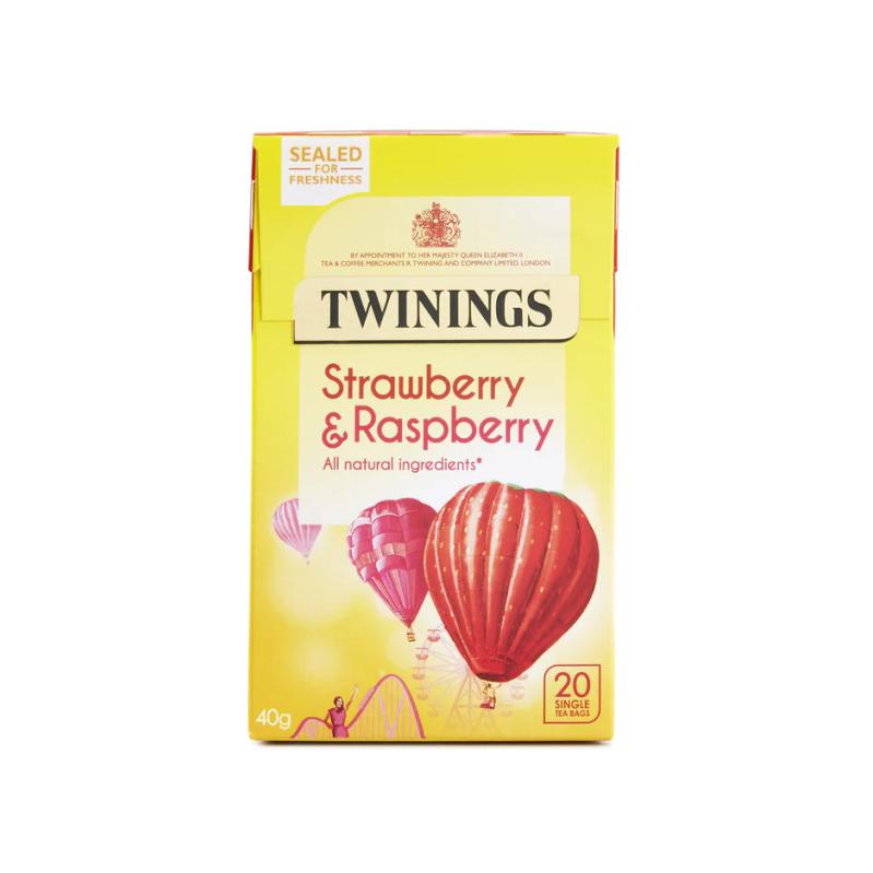 Twinings Infusions Raspberry & Strawberry 20s | Shopee Singapore