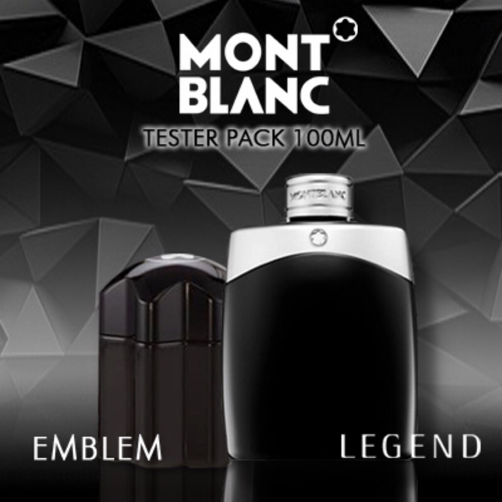 Tester Mont Blanc Legend 100ml EDT | Emblem men 100ml | Legend Spirit ...