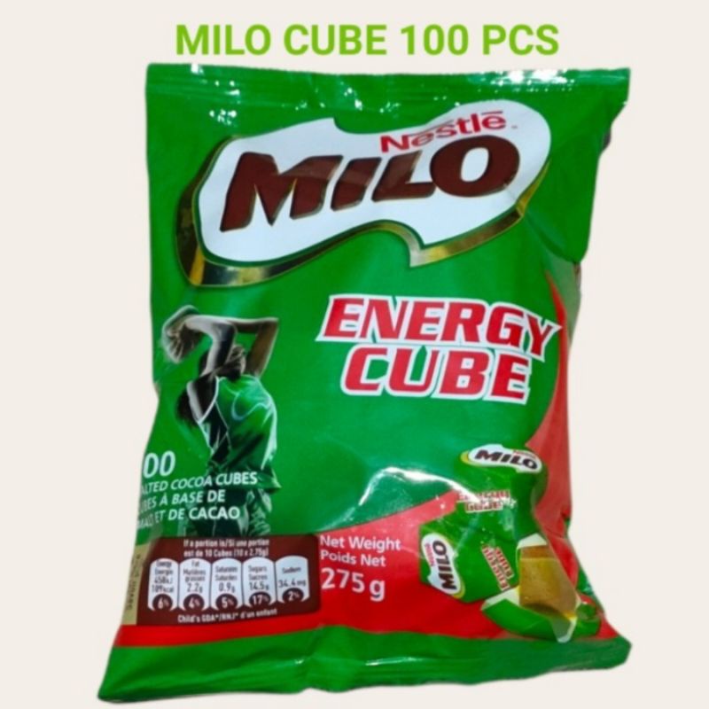 Milo Energy cube Contents 100 pcs | Shopee Singapore