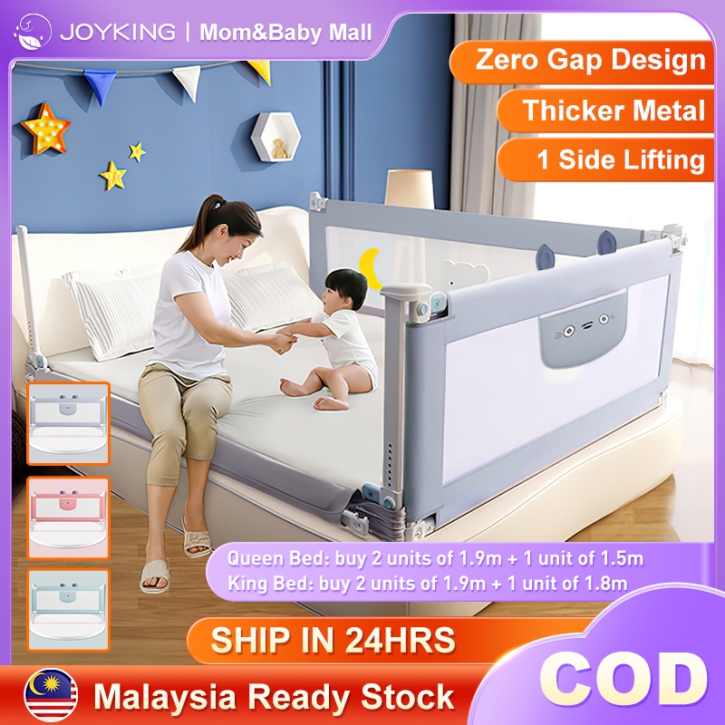Pagar Katil Antifall Bed Fence Height Adjustable baby Safety bed Bumper ...