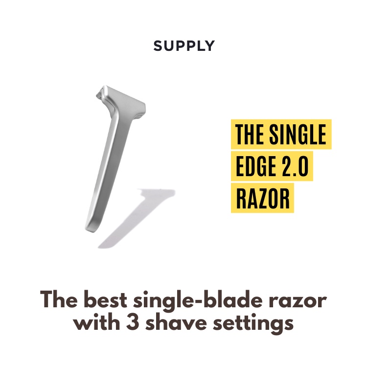 Supply The Single Edge 2.0 Blade Razor (Alloy/Classic Matte) | Shopee ...