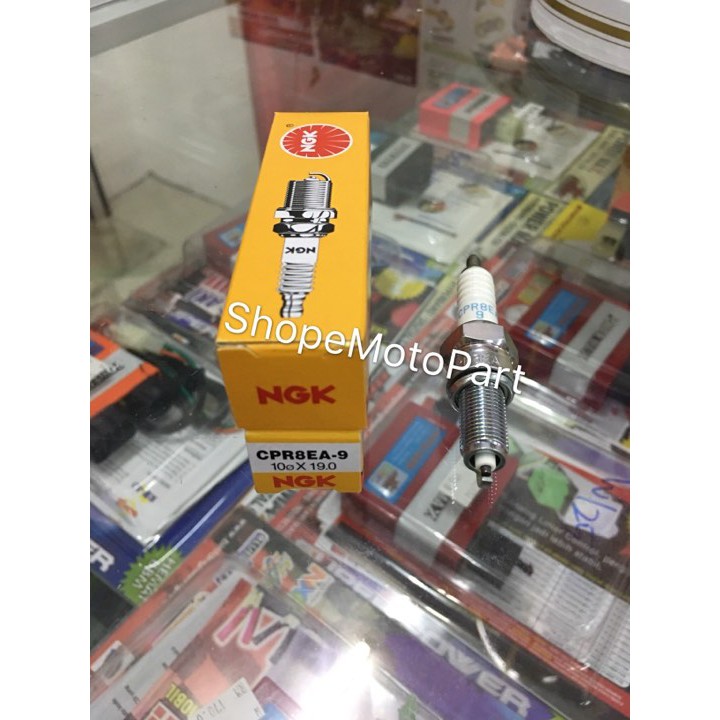 NGK SPARK PLUG CPR8EA-9 100% LC135 WAVE 125 FUTURE ICON RS200 CPR8 C8 ...