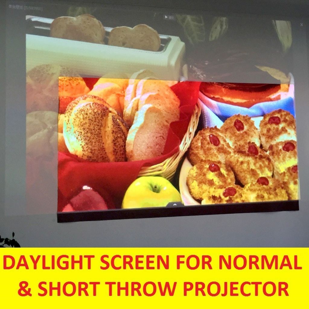 GENERATION 1 DAYLIGHT (ALR) PROJECTOR SCREEN FOR NORMAL & SHORT THROW ...