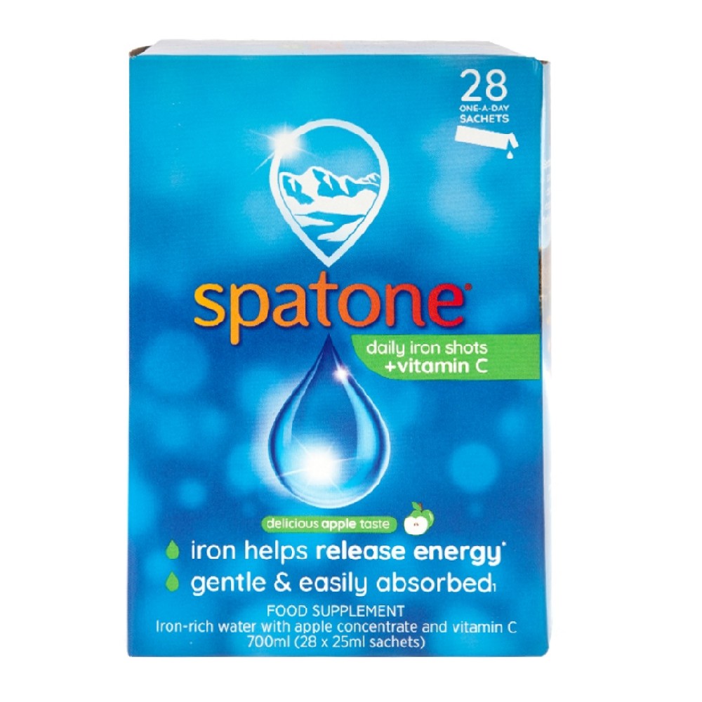 Spatone Apple Liquid Iron Supplement 28 x 20ml Sachets | Shopee Singapore