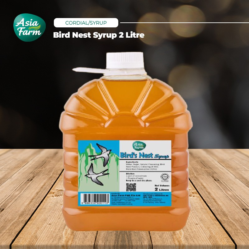 Asia Farm Bird Nest Syrup 2Litre | Shopee Singapore