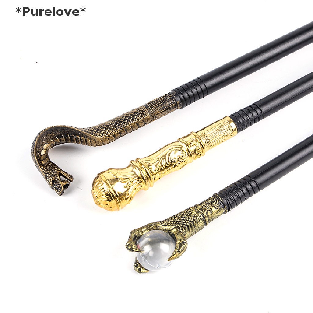 Purelove> Snake Head Scepter Toy Craved Skull Head Pharaoh King Magical ...