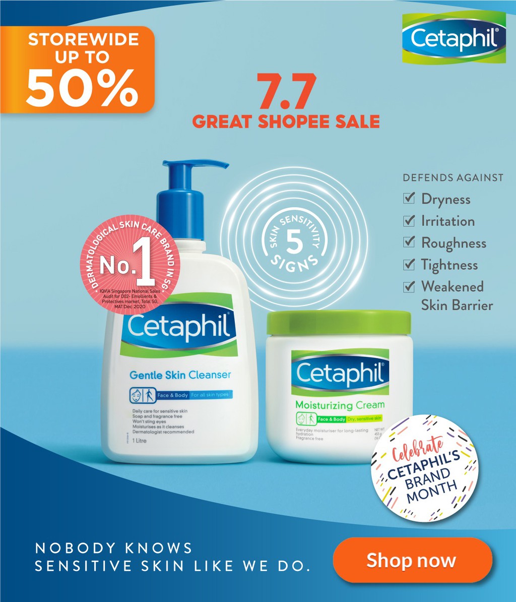 Cetaphil Official Store, Online Shop | Shopee Singapore