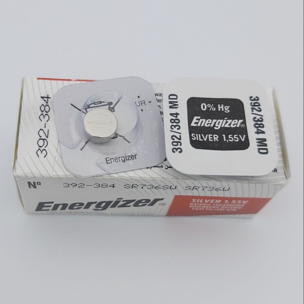 Bundle of Energizer 392/384/SR41/SR736W/LR41 Silver Oxide Battery ...