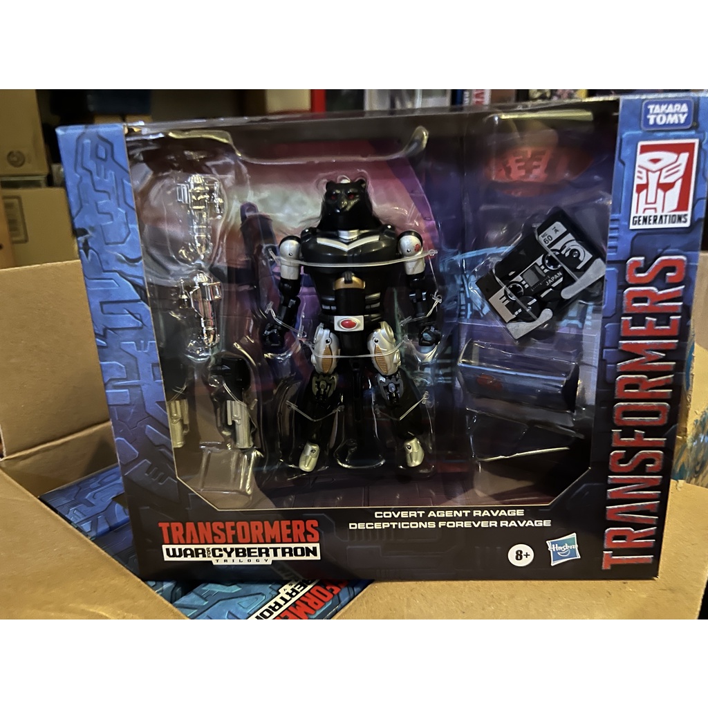 Transformers Generations WFC Trilogy - Boxset - Covert Agent Ravage ...