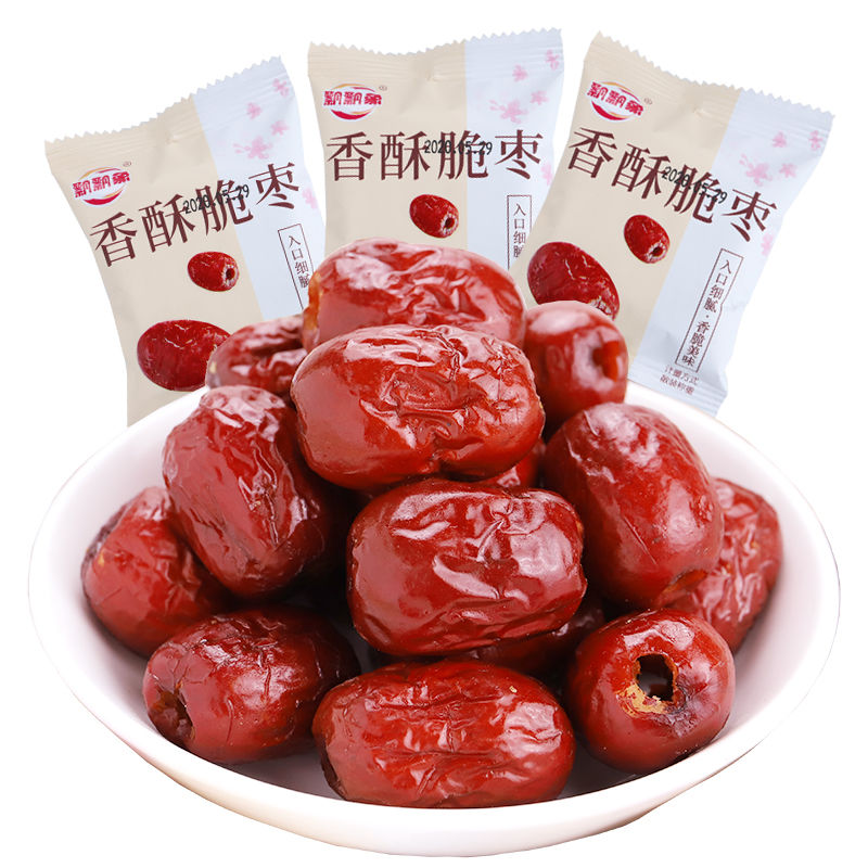 Seedless xinjiang crispy jujube | Famous Crispy Seedless Red Date Snack ...
