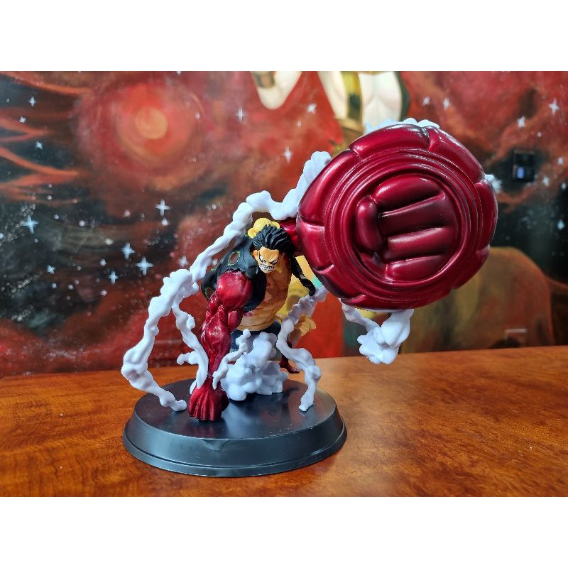 High quality plastic one piece luffy gear 4 - snake man figure - 25 cm ...