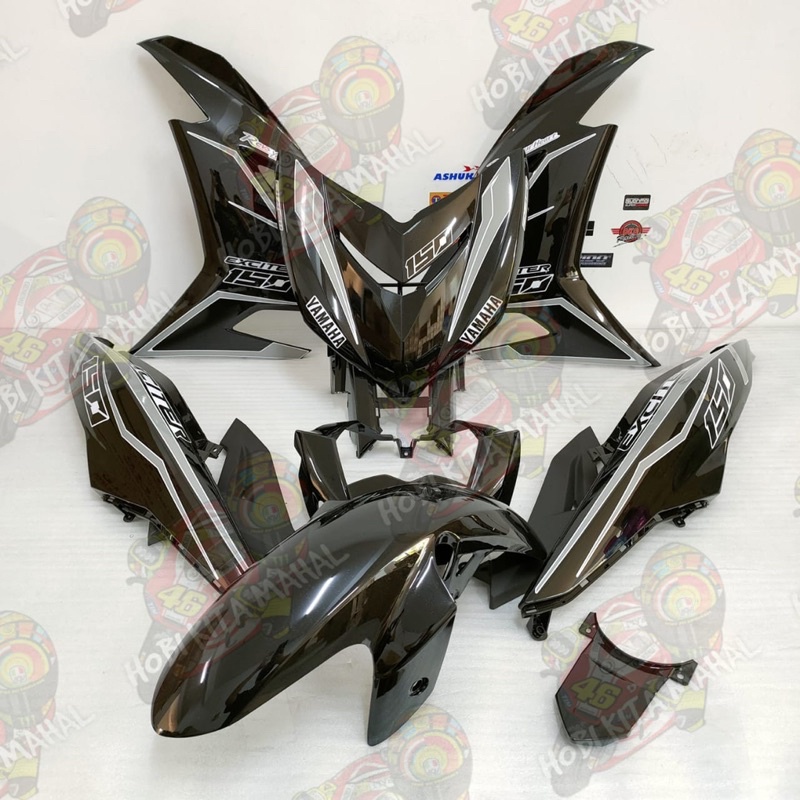 CUSTOM COVER SET YAMAHA Y15ZR V1 V2 WITH STRIPE (53) EXCITER SPECIAL ...