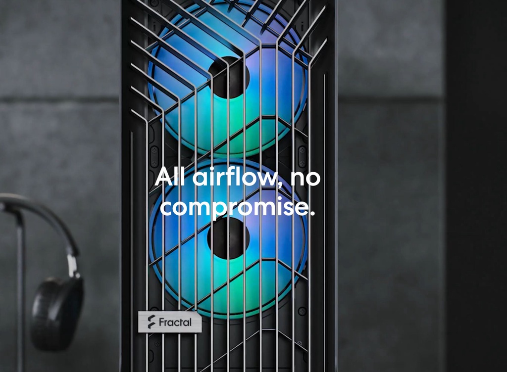 Fractal Design Torrent ATX Casing , two 180 mm Dynamic PWM fans, High ...