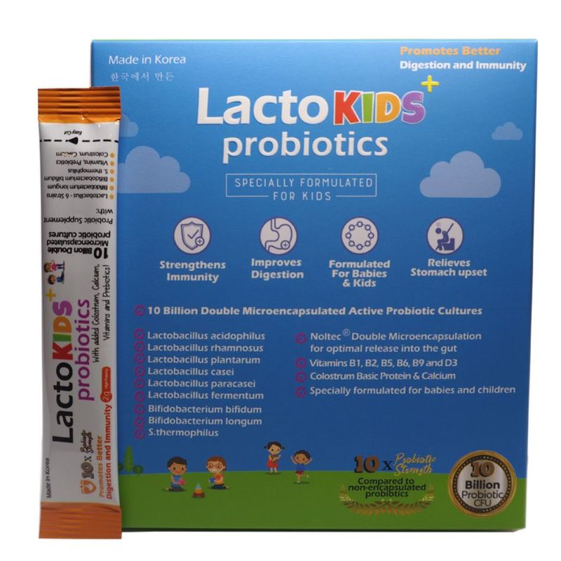 Lactomin Lactokids + Probiotics With Added Colostrum, Calcium, Vitamins ...