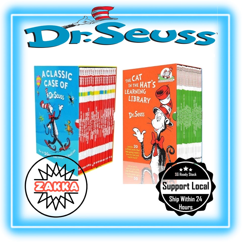 [Ready Stock] Dr Seuss Classic Case and Learning Library (20 Books ...
