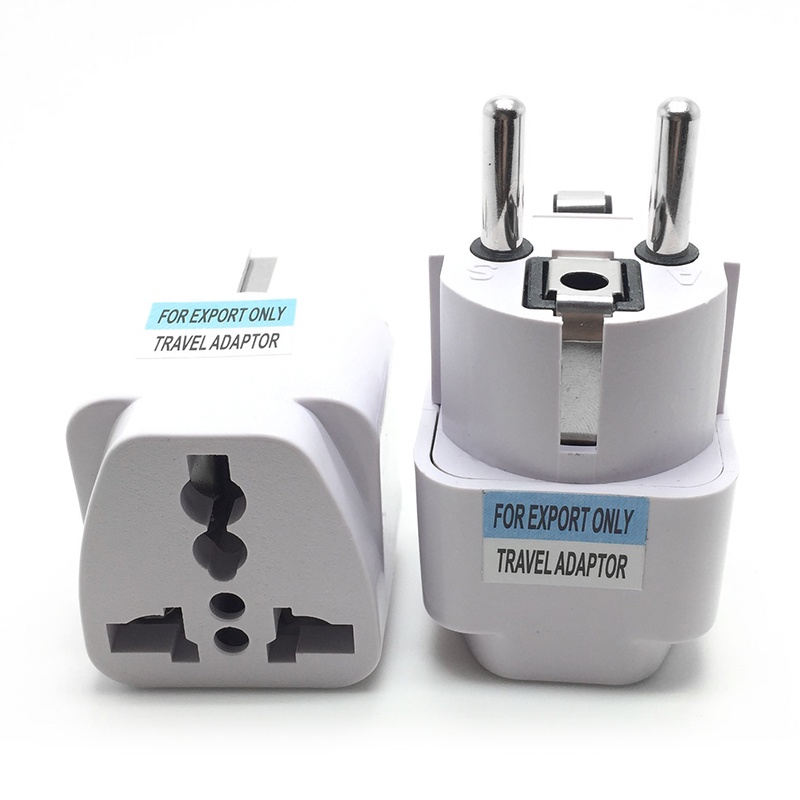 Universal EU Plug Adapter AU UK US To EU Euro AC Travel Adapter ...