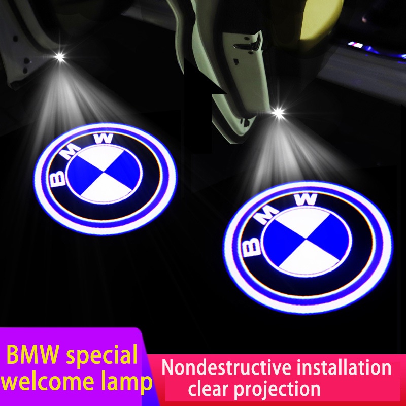 2-piece BMW door welcome light 1 / 3 Series GT new 5 / 7 Series X1 / X3 ...