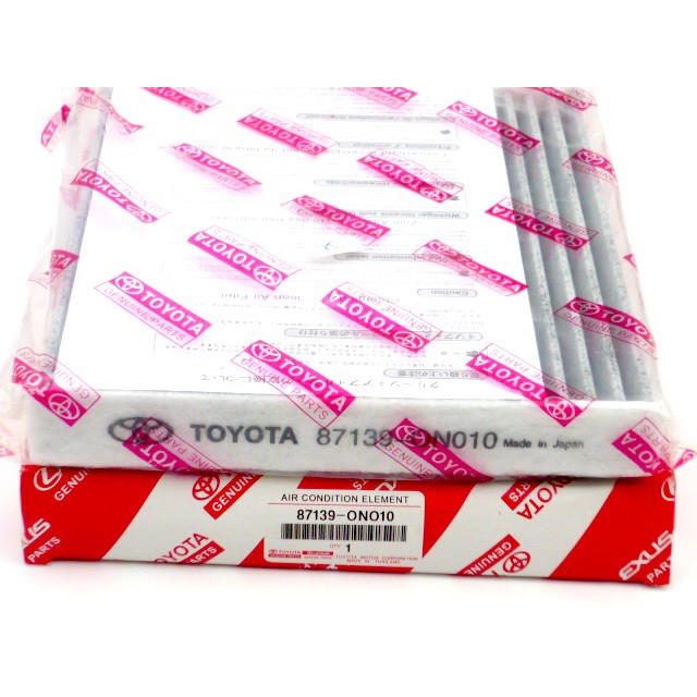 TOYOTA CABIN AIR FILTER 87139-ON010 / 87139-52010 / 87139-58010 / 57139 ...