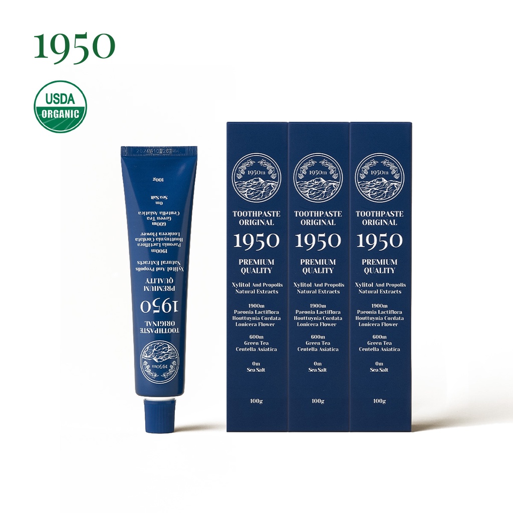 1950 JEJU Mineral Salt Blue Toothpaste Pack 3x100g | Shopee Singapore