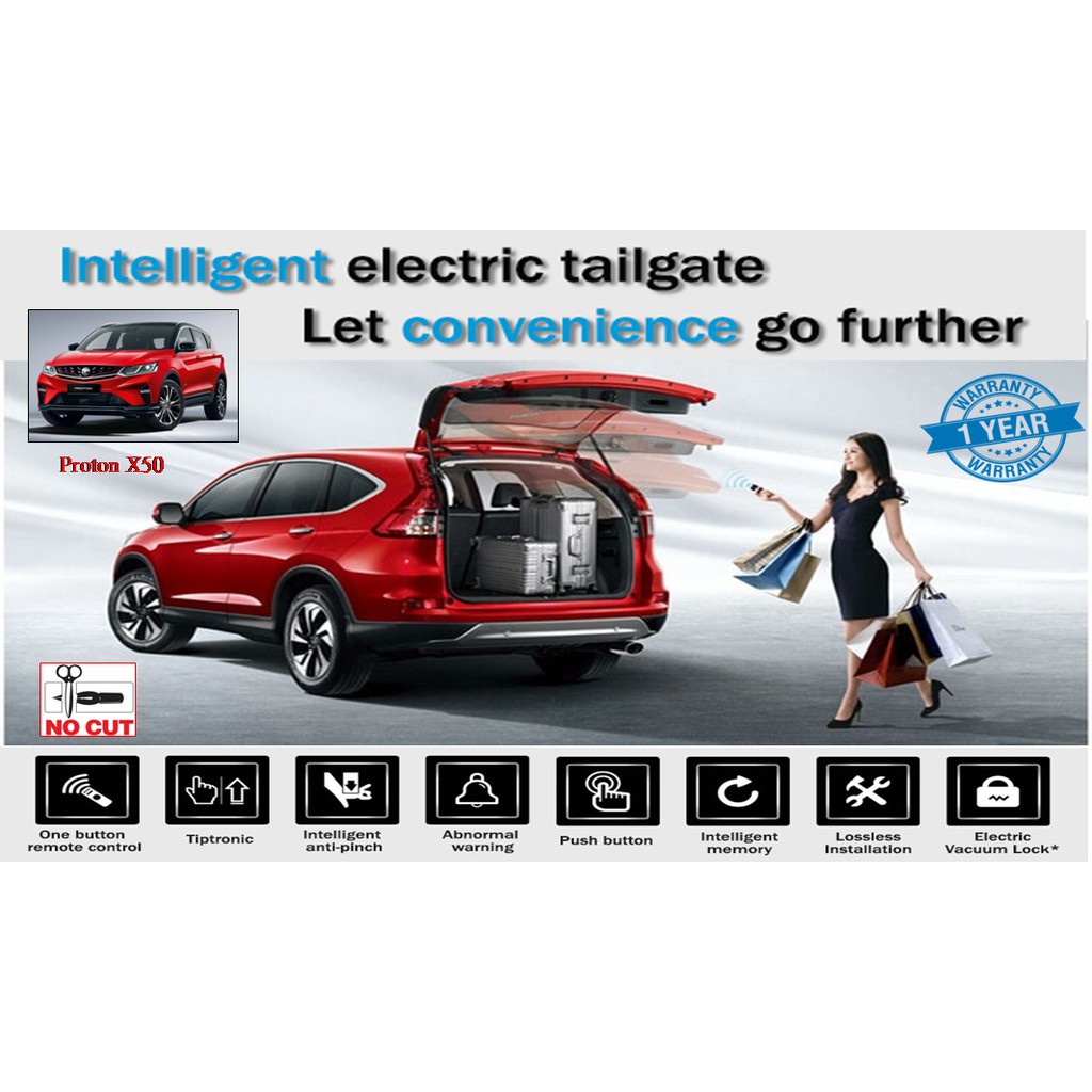 Leon Proton X50 Intelligent Electric TailGate Lift Power Boot Power ...
