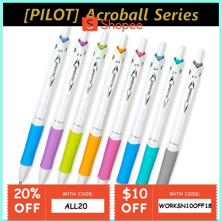 Pilot Acroball Series Ballpoint Pen | Shopee Singapore