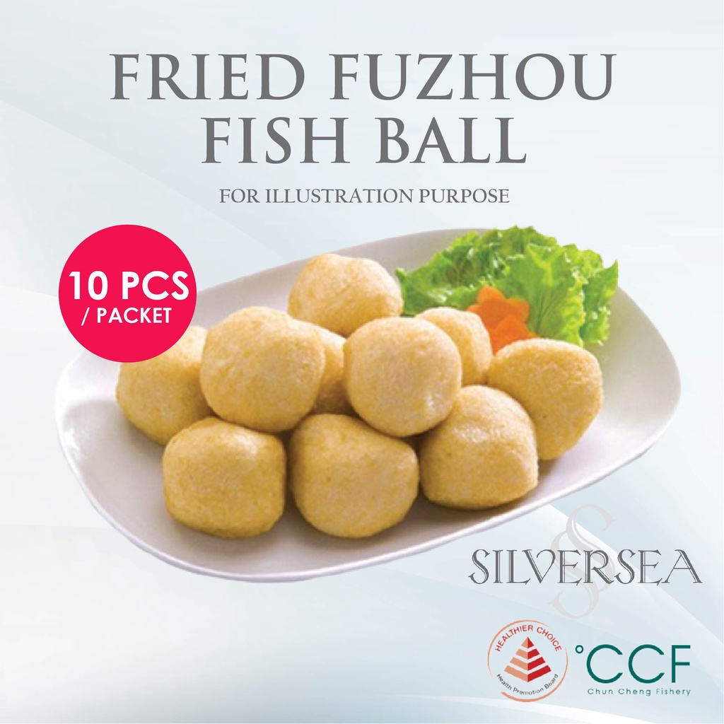 Silversea - Fried Fuzhou Fish Ball [10 Balls/Packet] Fresh Frozen Food ...