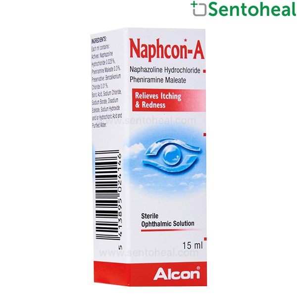 Alcon Naphcon A Eye Drops 15ml | Shopee Singapore