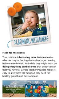 [🇺🇸USA Imported]🔥Brand New Gerber Assorted Fruit Toddler Pouch Puffs ...