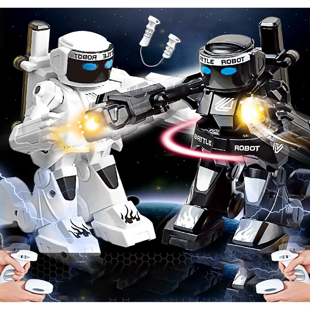 BBFASHION 2.4G RC Robot Boxing Robot Remote Control Fighting Robot ...