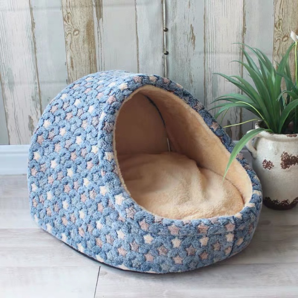 *FREE COURIER* HALF ENCLOSED PET BEDS FOR CATS DOGS RABBITS SMALL ...