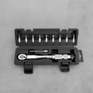 (Local) Adjustable Torque Wrench Set (5-25Nm) Socket Wrench Ratchet Carbon Hex Torx Allen Key ...