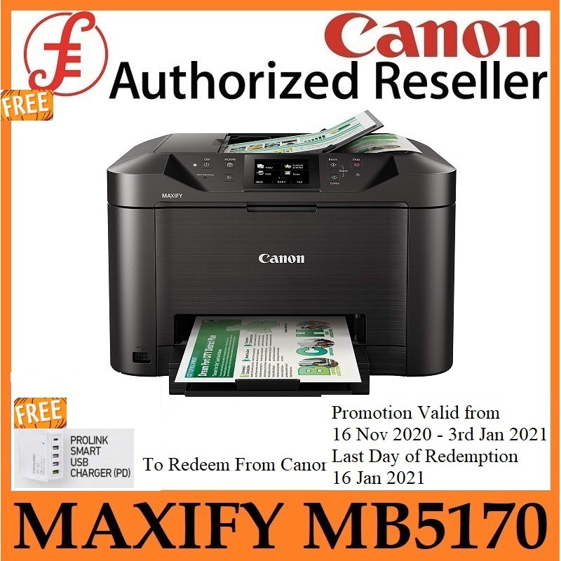 Canon MAXIFY MB5170 Performance and Speed For The Small Business ...